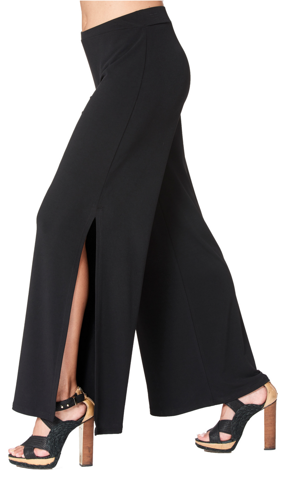 Dallas Pull-On Pant with Side Slit – ARIANNE